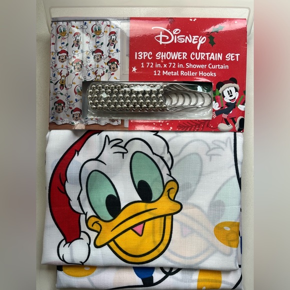 Disney | Bath | Disney Mickey Mouse And Friends Christmas Shower ...